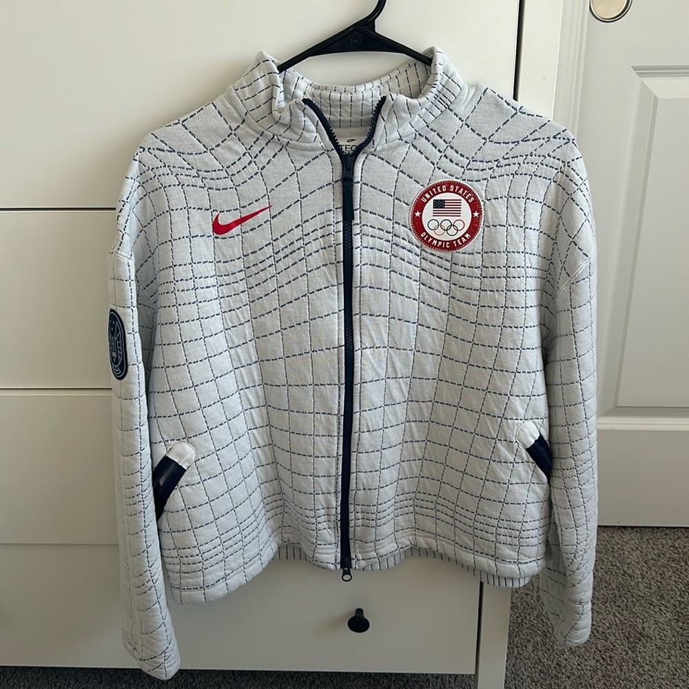 Team Usa Nike Tech Pack Zip Up - Gem